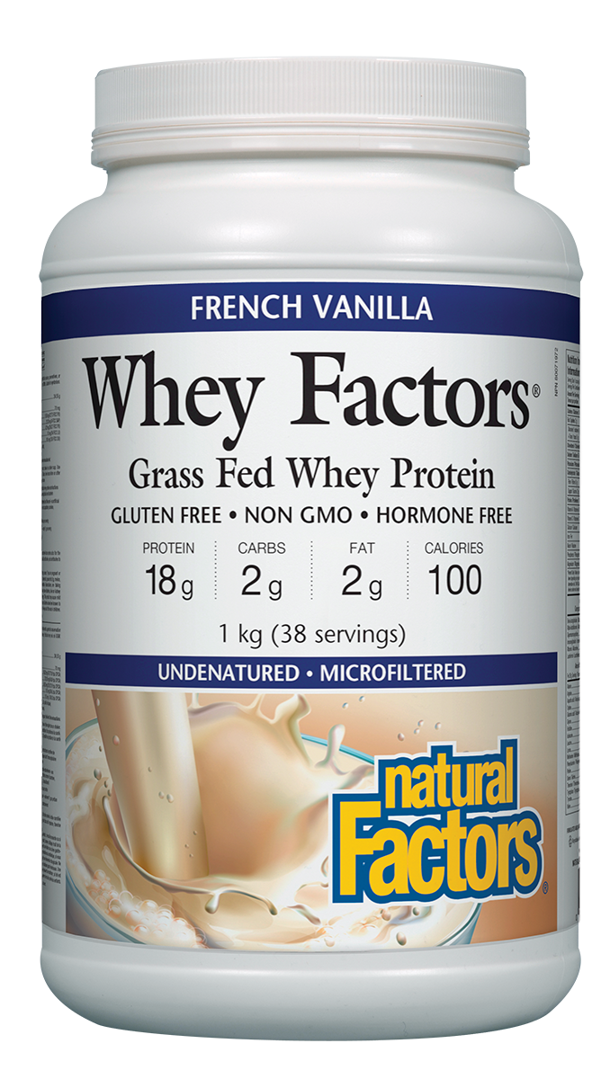 Whey Factors® Protein Drink Mix - 3 Flavours – NewMarket Natural Foods ...