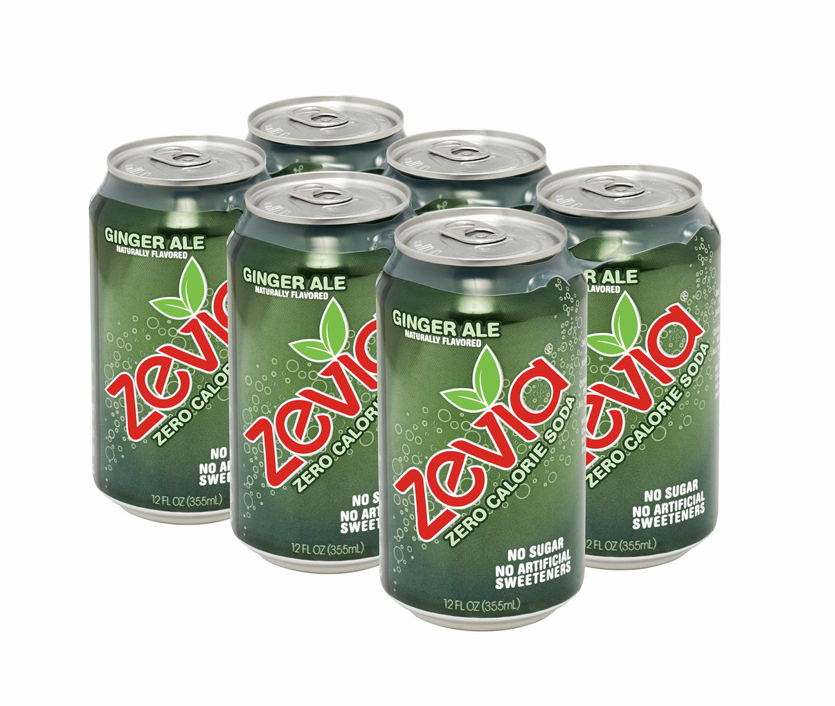 Zevia Ginger Ale - All Natural Zero Sugar Soda – NewMarket Natural ...